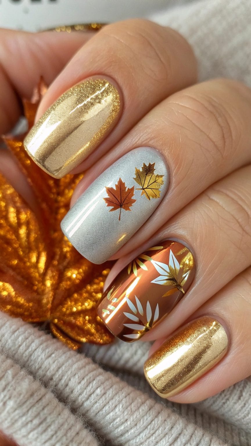 19 Simple Short Fall Nails to Elevate Your Autumn Look - Faculty of Fashion
