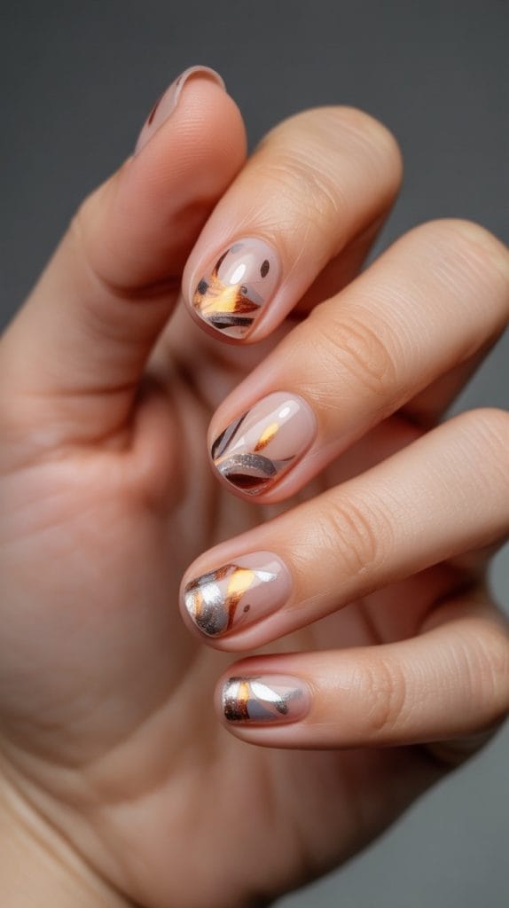 35 Fabulous October Nail Designs to Fall in Love With - Faculty of Fashion