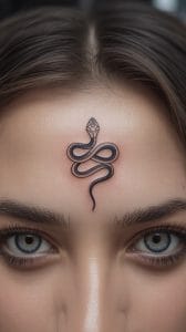 15 Unique Forehead Tattoos for Women – Symbolic & Beautiful Art ...
